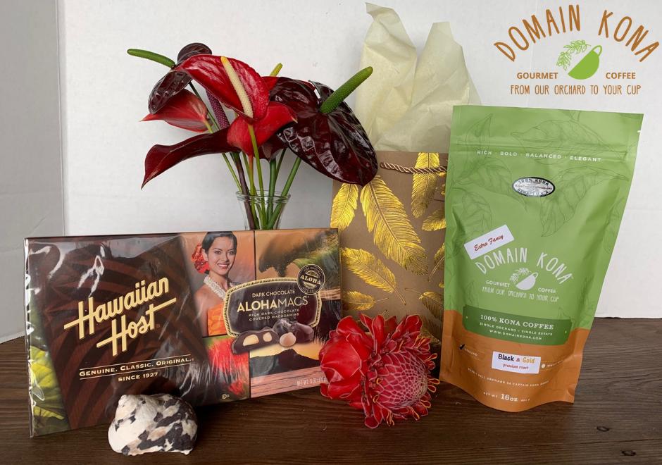 Kona Extra Fancy Grade Gift Bags – Domain Kona Coffee